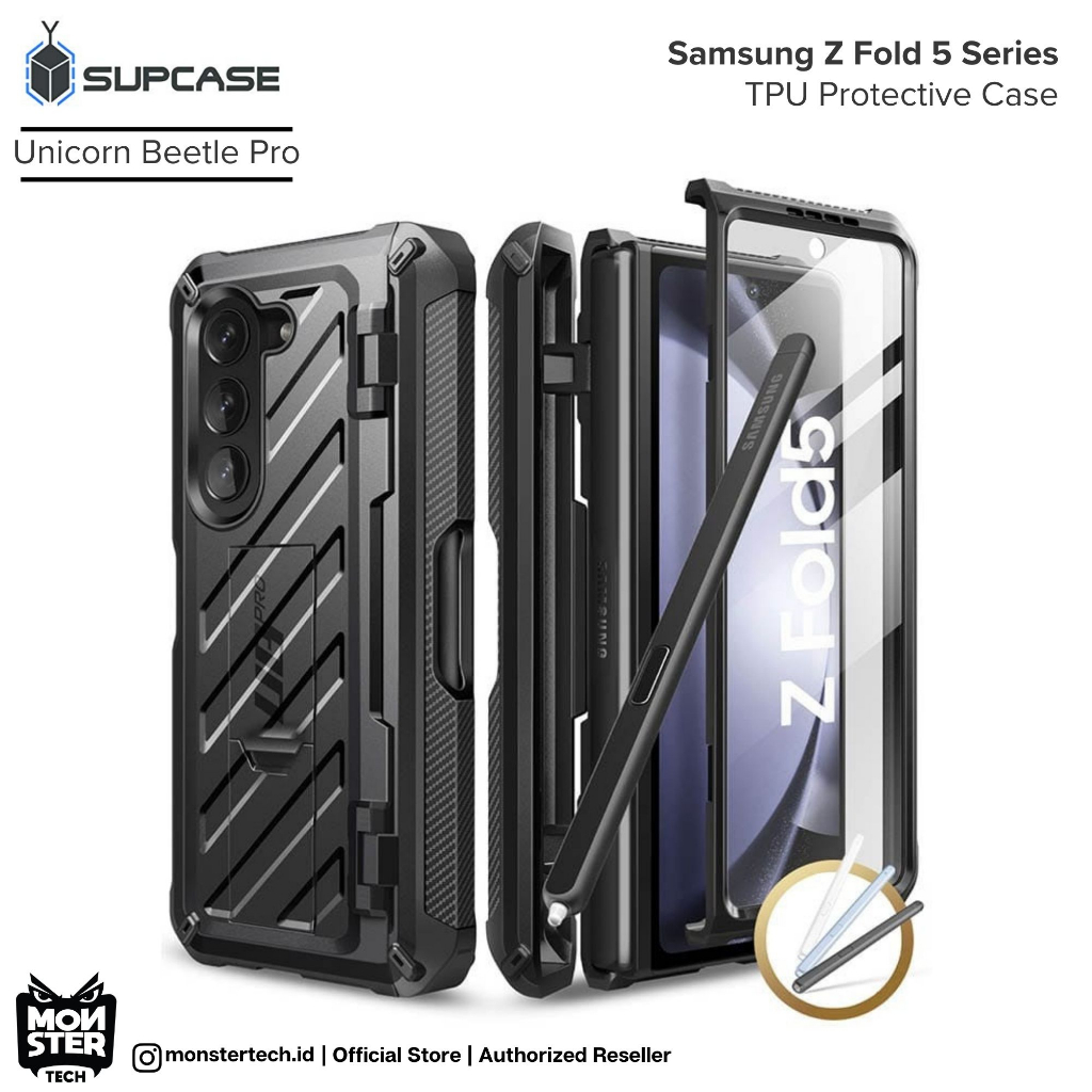 Jual SUPCASE Unicorn Beetle Pro Rugged Case Samsung Galaxy Z Fold 5 S Pen Holder UB Pro | Shopee ...