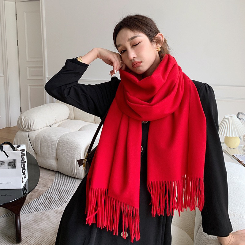 Jual FeelMe KK-189 Pashmina Cashmere Syal korea scarf wool Spring ...
