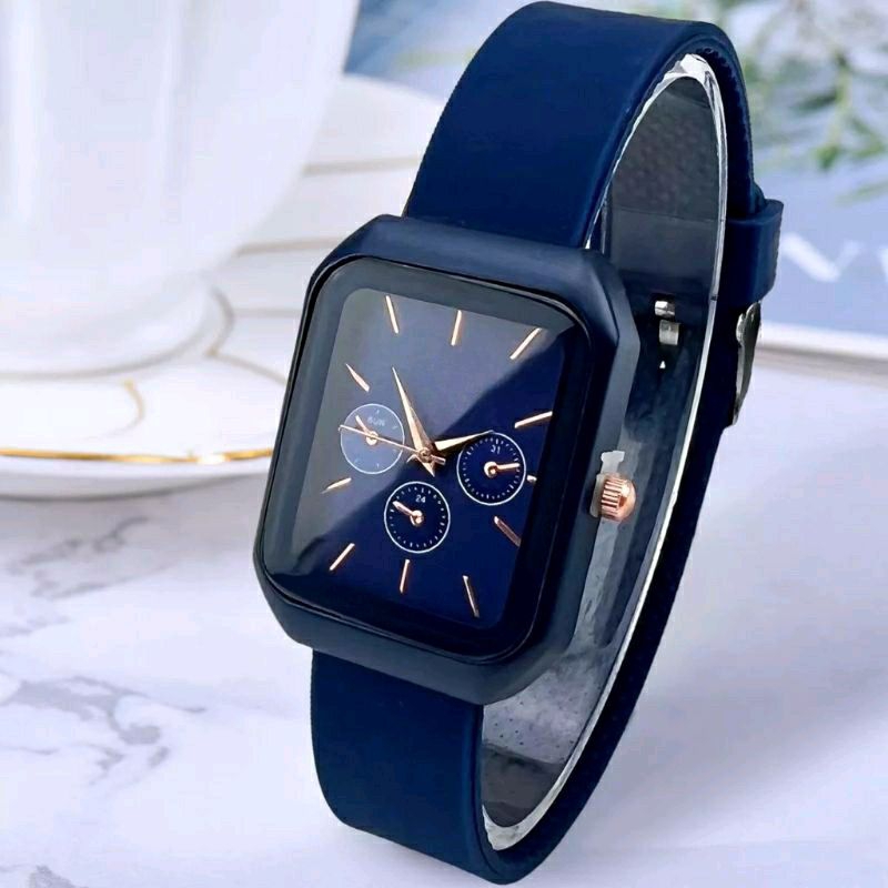 Jual JAM TANGAN WANITA KARET MURAH KEREN UNTUK CEWE TERBARU ELEGAN ...