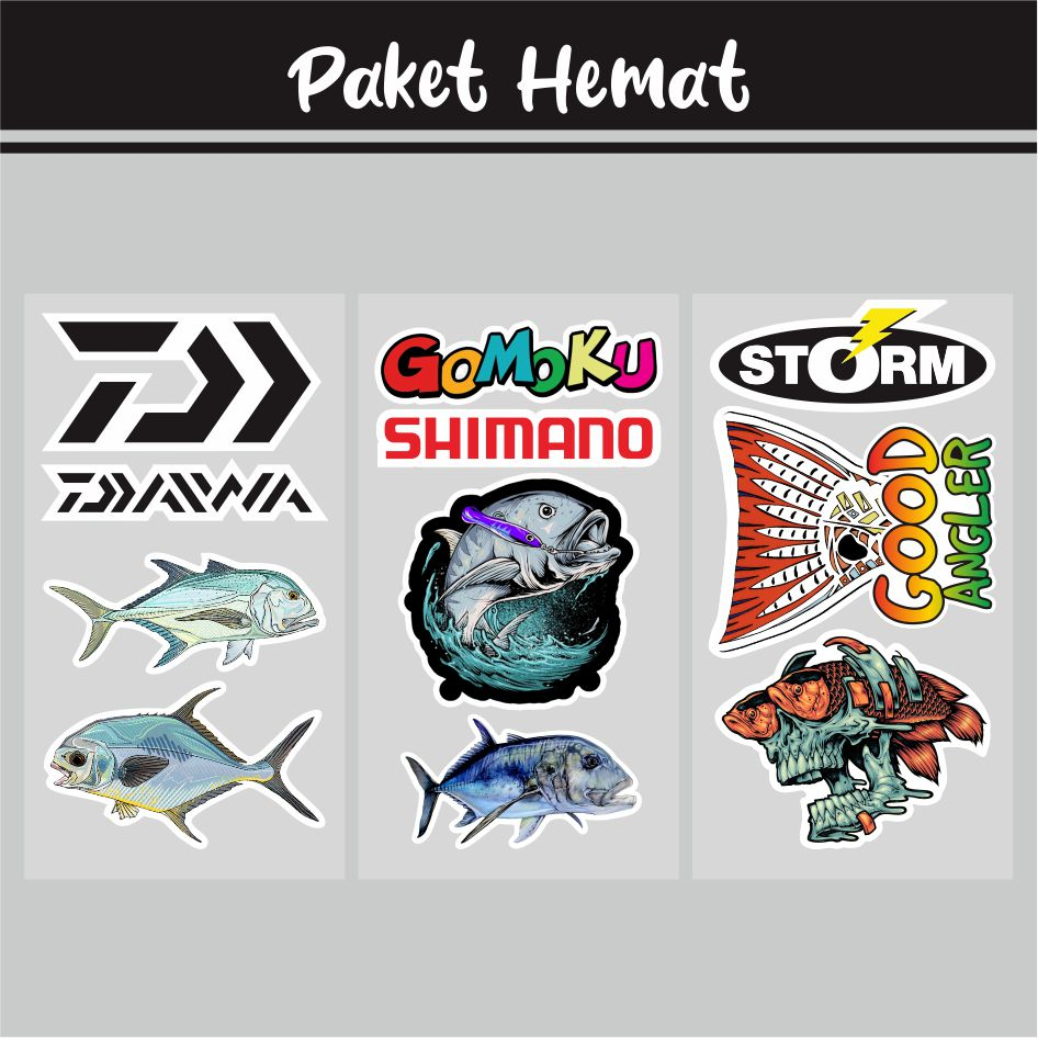 Jual Sticker Mancing Pelagic Gambar Marlin | Stiker Brand Logo Pancing ...