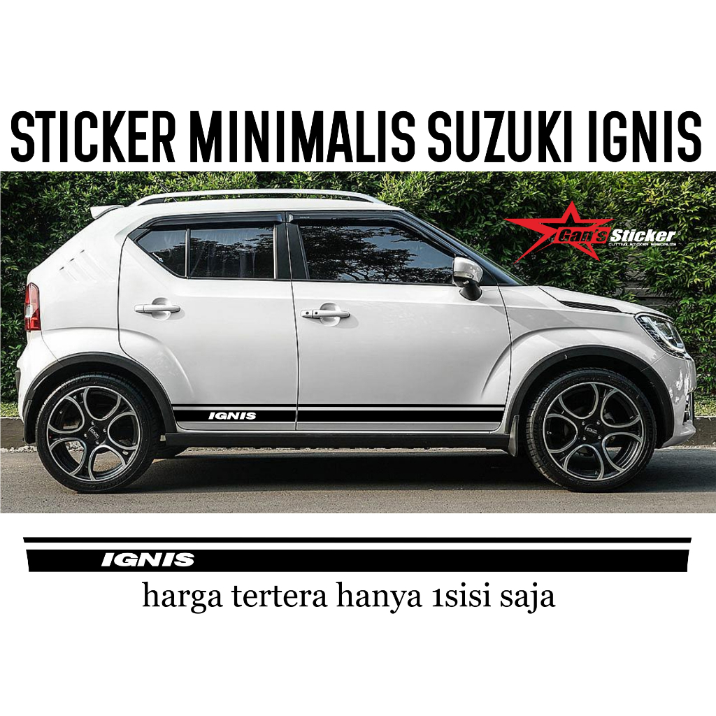 Jual sticker suzuki ignis striping suzuki ignis | Shopee Indonesia
