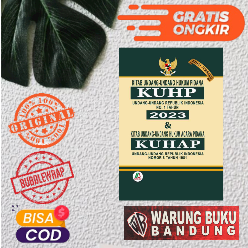 Jual BUKU KUHP DAN KUHAP TAHUN 2023 | Shopee Indonesia