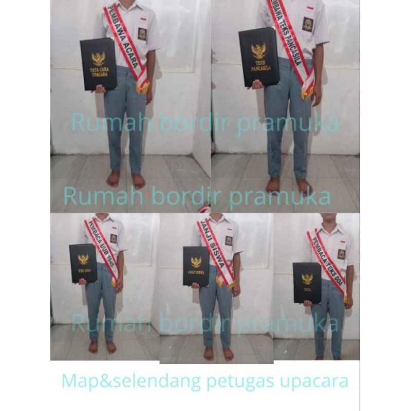Jual MAP UPACARA/SELENDANG PETUGAS UPACARA/SELENDANG SABLON | Shopee ...