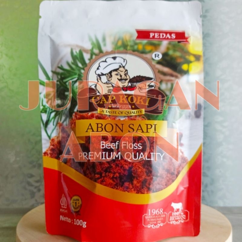 Jual ABON SAPI Premium Beef Floss 100 Gr Kemasan Pouch Rasa Original ...