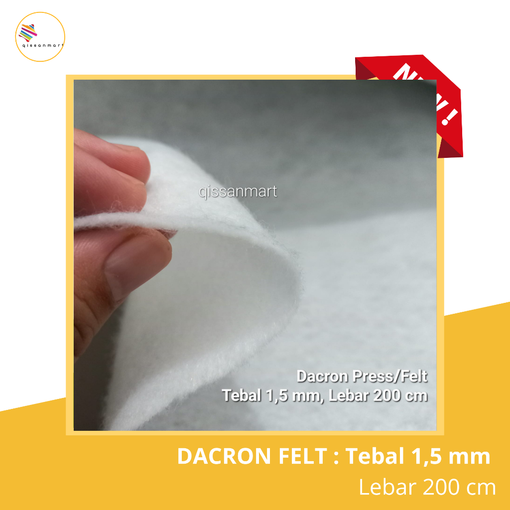 Jual Dacron Press/Dacron Felt/Dacron Quilting/Dacron Pelapis/Batting ...