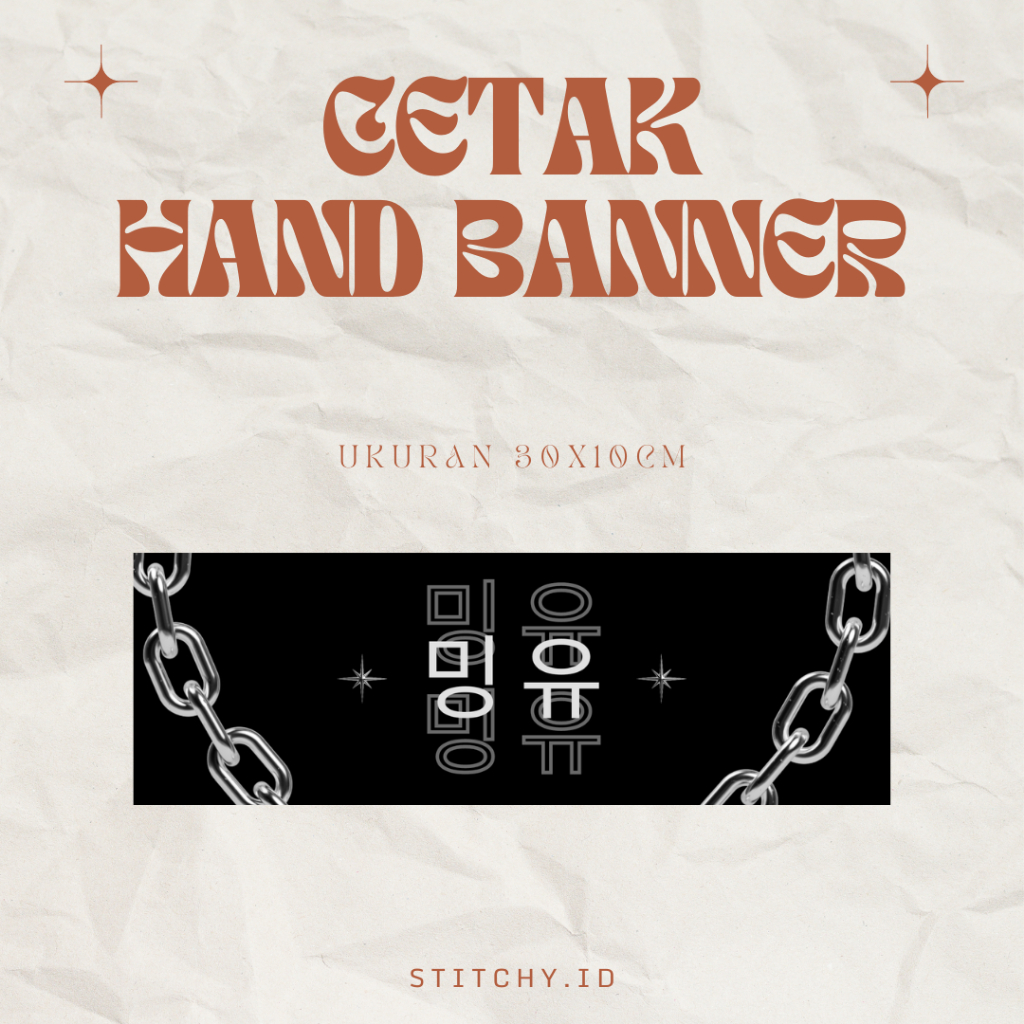 Jual CETAK HAND BANNER KPOP / CUSTOM HAND BANNER | Shopee Indonesia