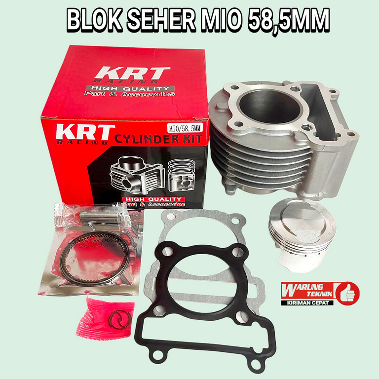 Jual BLOK SEHER MIO 58,5 BORING BORINGAN 58,5MM | Shopee Indonesia