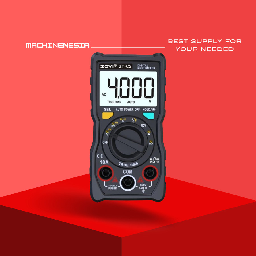 Jual AVOMETER DIGITAL ZOYI ZT C2 MULTIMETER MULTITESTER BUZZER DIODE AC ...