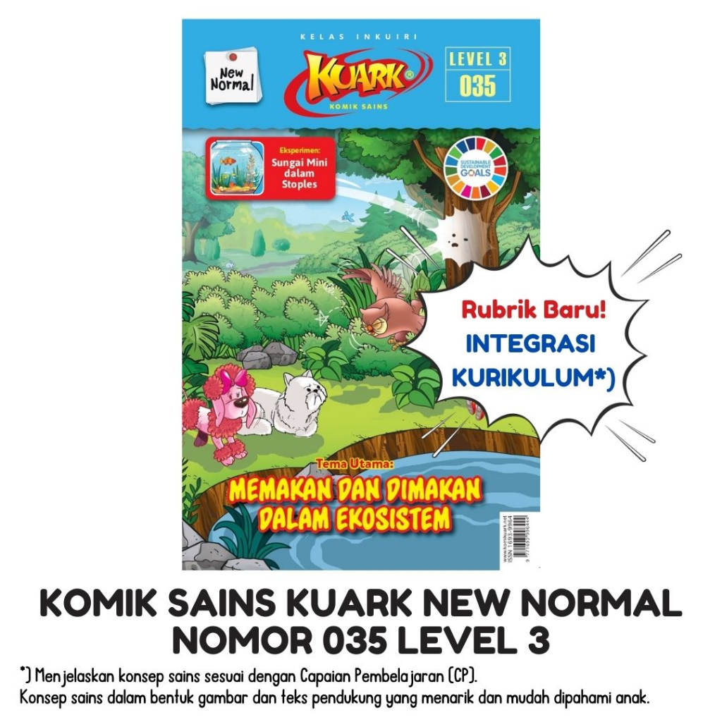 Jual KUARK Komik Sains Level III Nomor 035 New Normal MATERI OSK 2024 | Shopee Indonesia