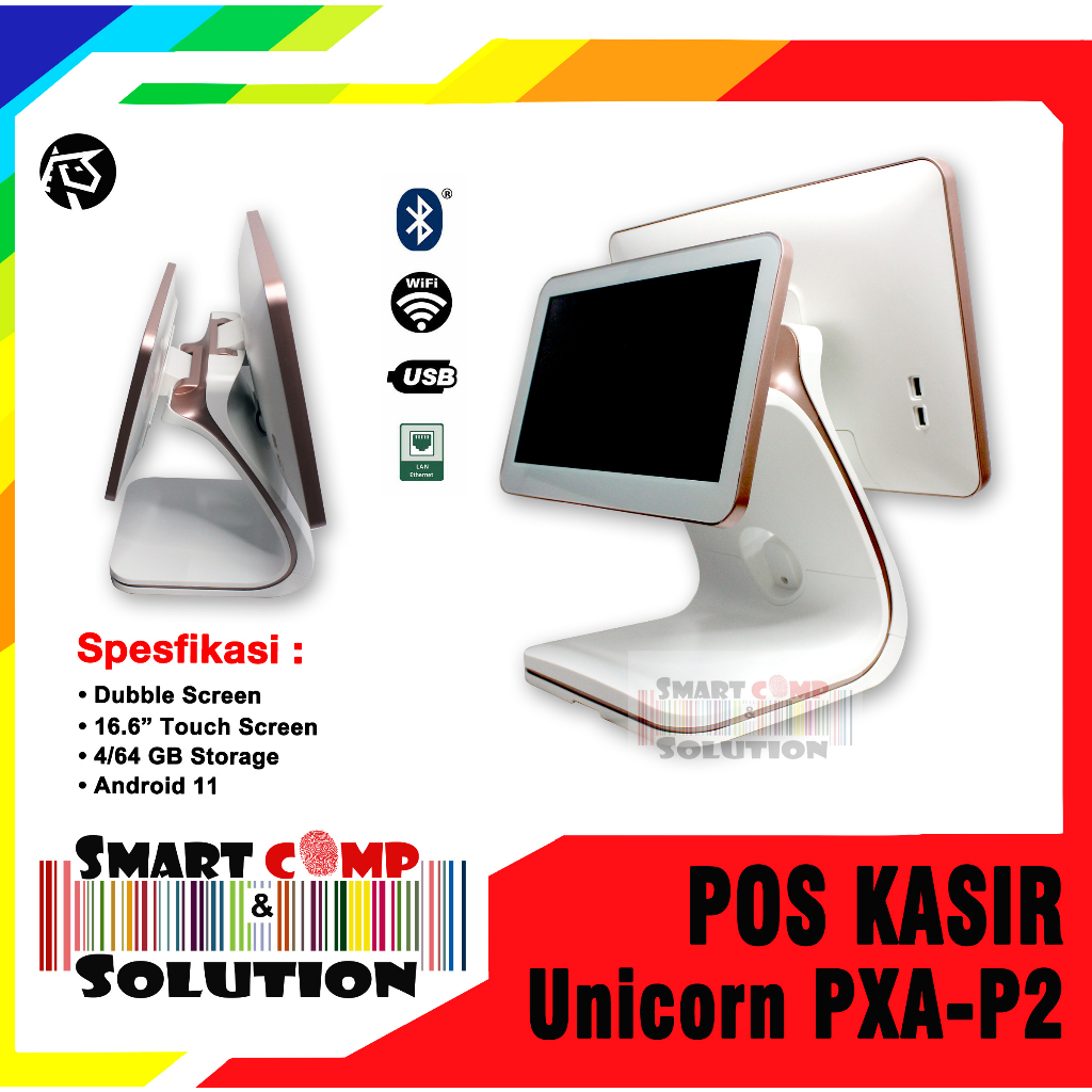 Jual Mesin Kasir POS Android Unicorn PXAP2 / PXA-P2 Touchscreen RAM 4/64GB | Shopee Indonesia