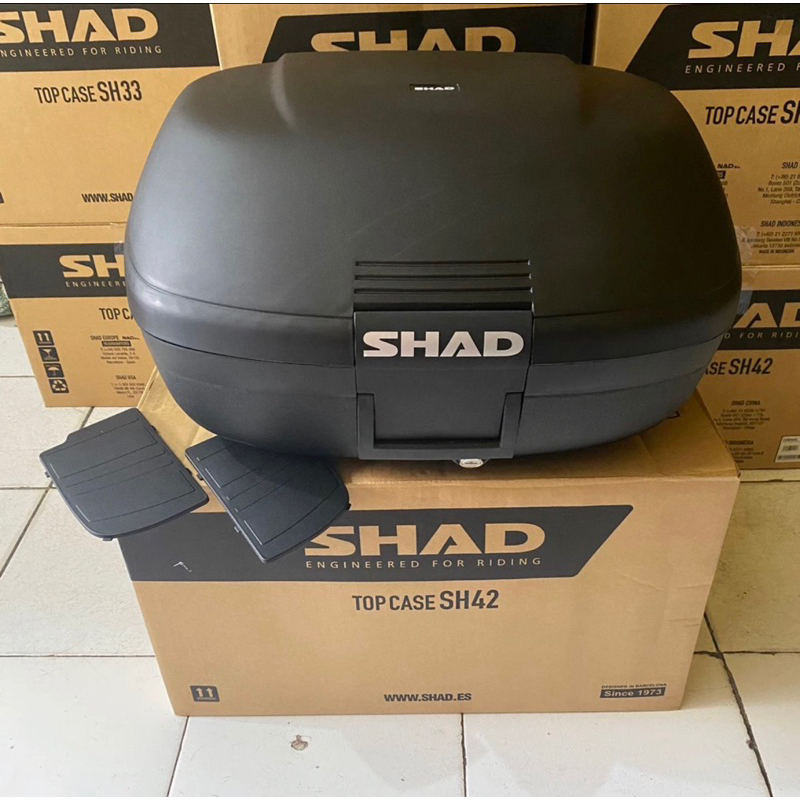Jual SHAD Top cases SH42 included mounting plate + screws baseplat dan ...