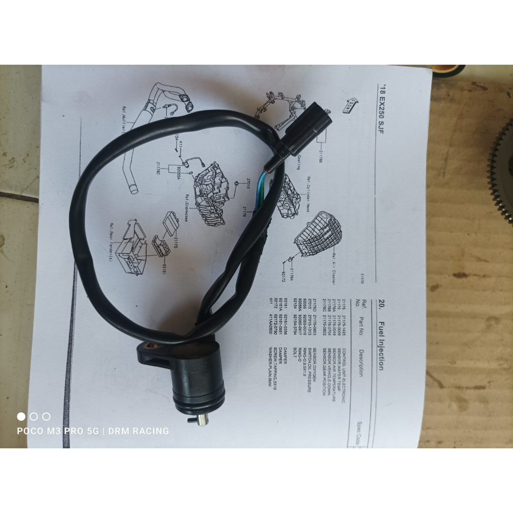 Jual Sensor Gear Position Kawasaki Ninja 250Fi NEW Original Copotan ...