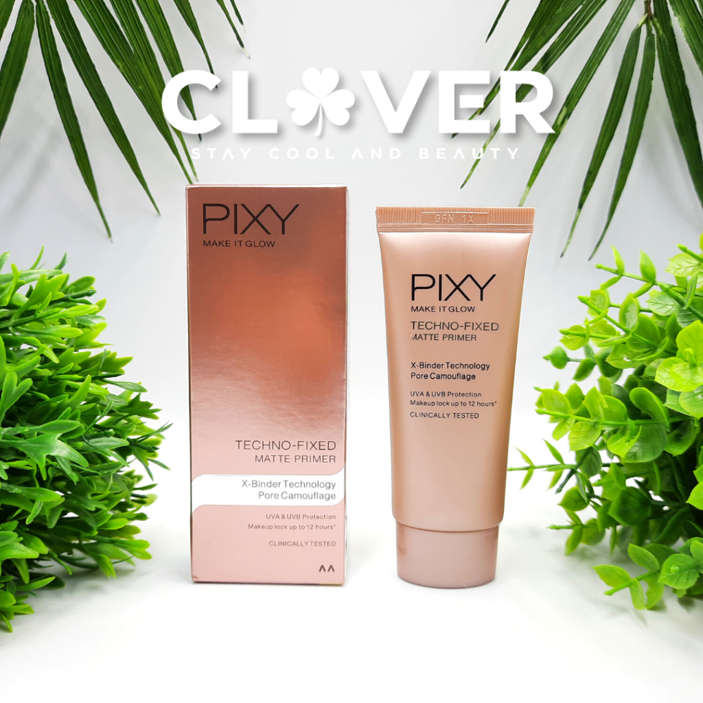 Jual PIXY MAKE IT GLOW TECHNO-FIXED MATTE PRIMER 25ML | Shopee Indonesia