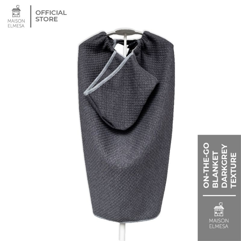 Jual MAISON ELMESA On The Go Blanket Cotton Texture Series - Selimut ...