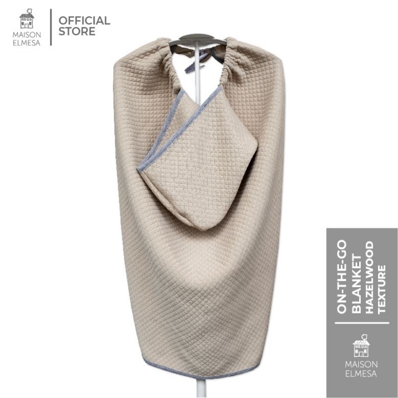 Jual MAISON ELMESA On The Go Blanket Cotton Texture Series - Selimut ...