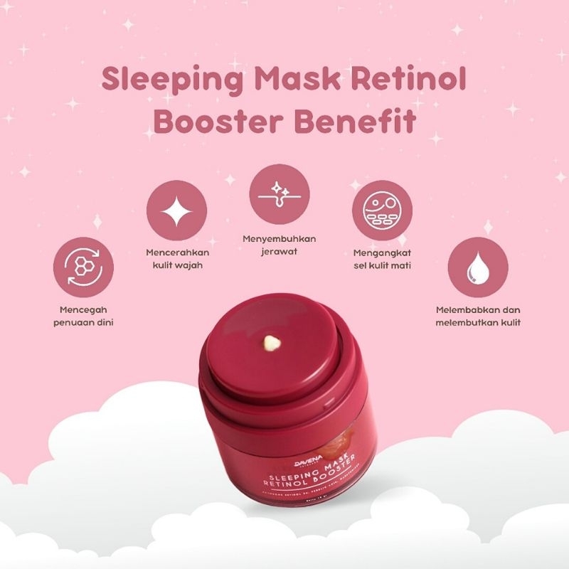 Jual RETINOL DAVIENA SKINCARE | SLEEPING MASK RETINOL BOOSTER DAVIENA ...