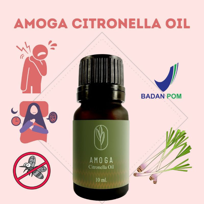 Jual AMOGA CITRONELLA OIL 30ML 30 ML ESSENTIAL OIL | Shopee Indonesia