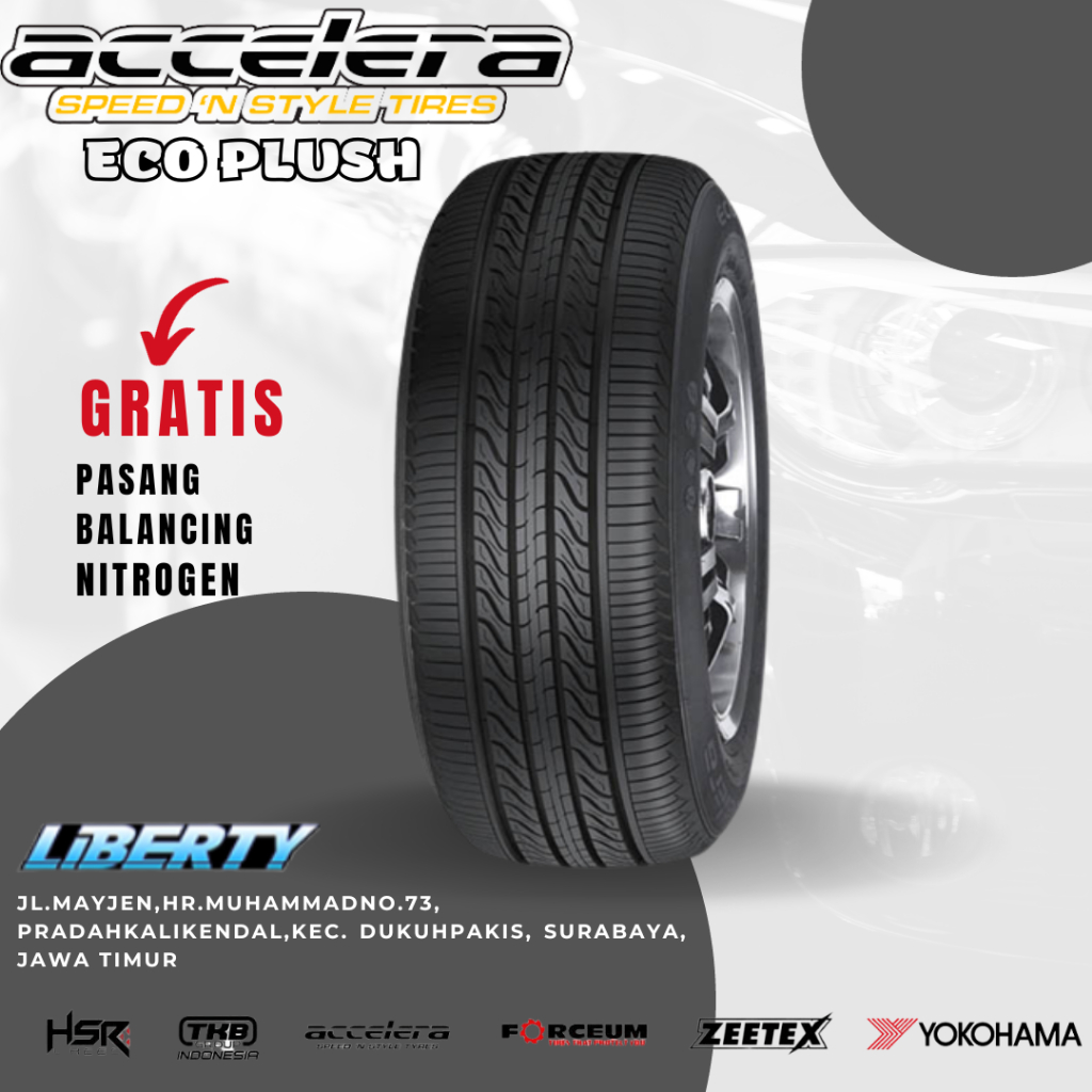 Jual ban mobil ACCELERA ECO PLUSH 195 65 R15 | Shopee Indonesia