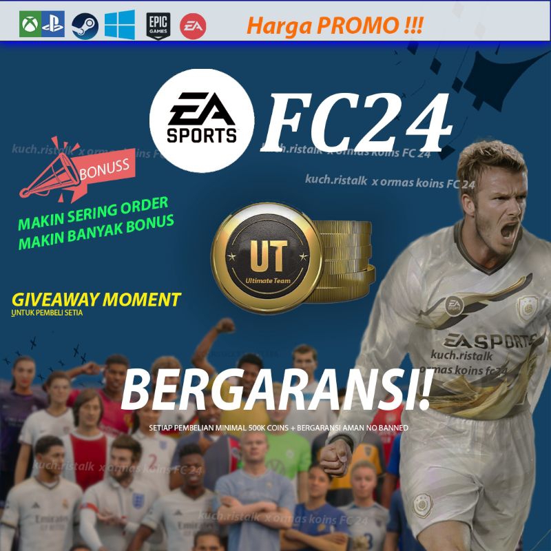 Jual PROMO FC 24 FIFA COlNS PS4/5 PC - teraman | Shopee Indonesia
