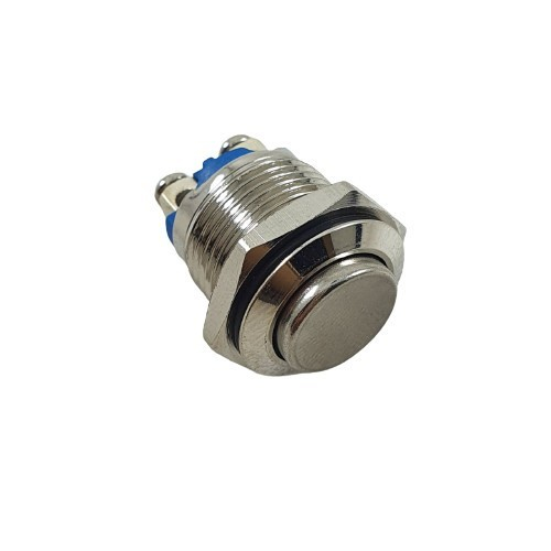 Jual Switch Metal 16mm Push On 2 Pin Tombol Stainless 16 mm | Shopee ...