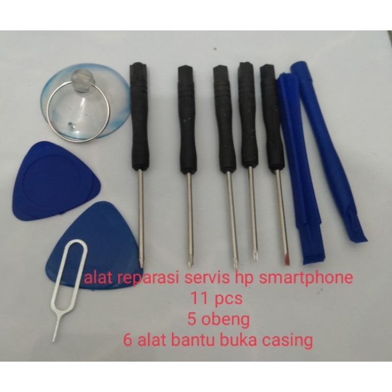 Jual alat reparasi handphone laptop obeng serba guna 11 in 1 Balikpapan ...