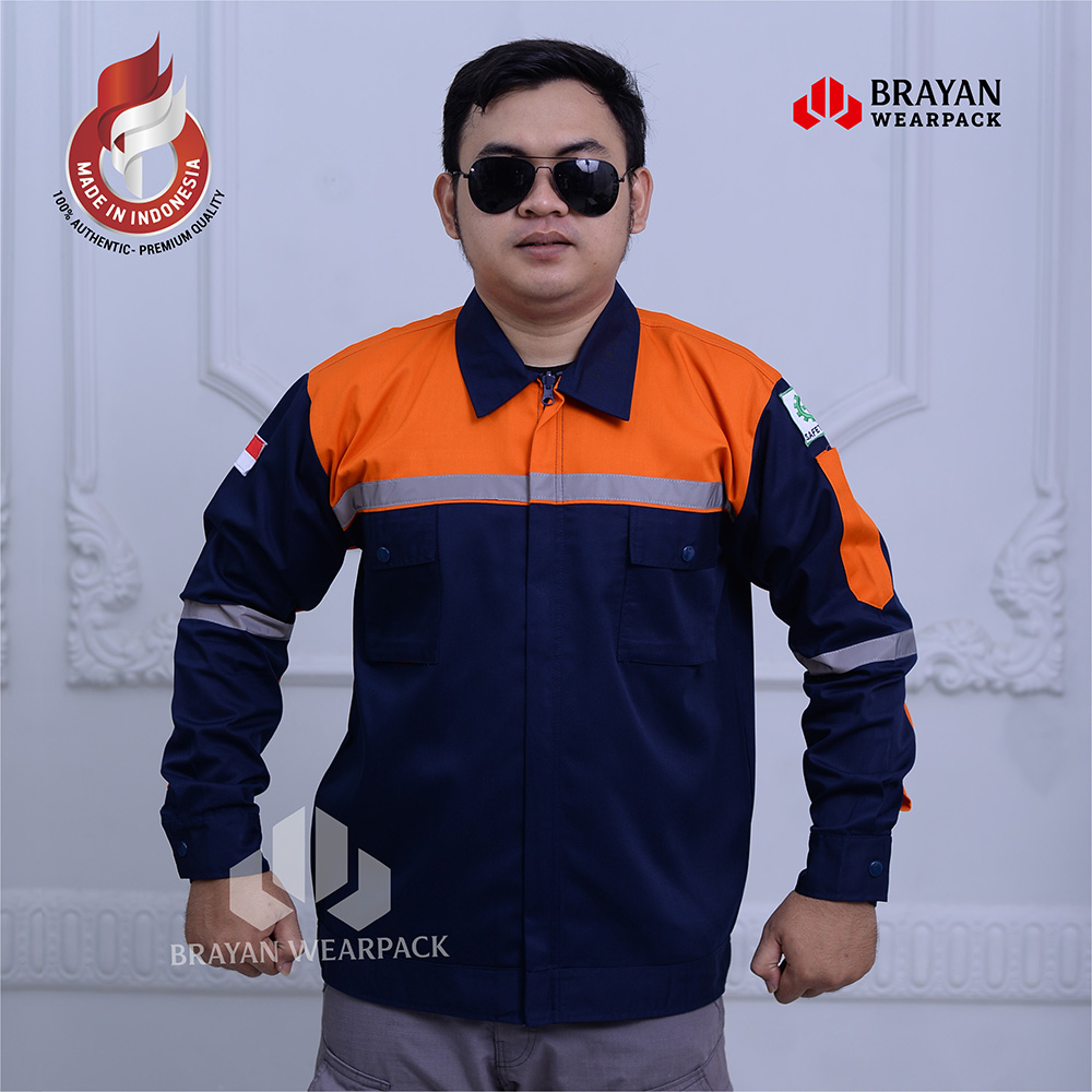 Jual Wearpack Atasan Baju Safety Lengan Panjang Seragam Proyek PDL ... Jual Wearpack Atasan Baju Safety Lengan Panjang Seragam Proyek PDL ...