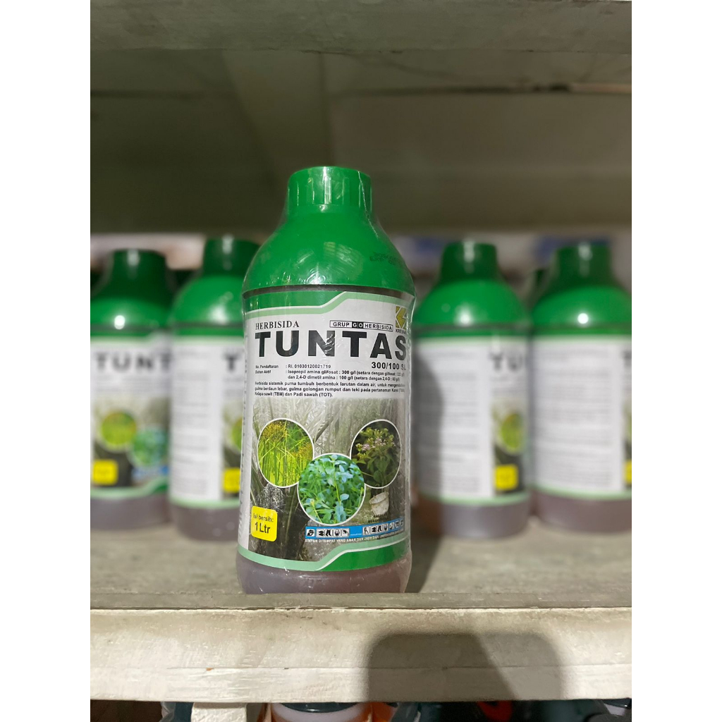 Jual Pembasmi Rumput / Herbisida Tuntas 1 liter | Shopee Indonesia
