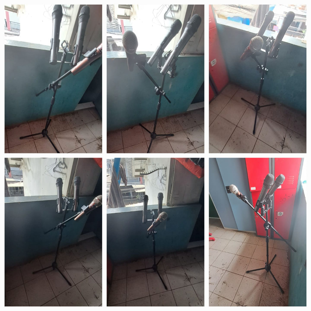 Jual G739 TIANG STAND 4in1 MIC 4 CABANG TINGGI 130 CM MIK MIK ...