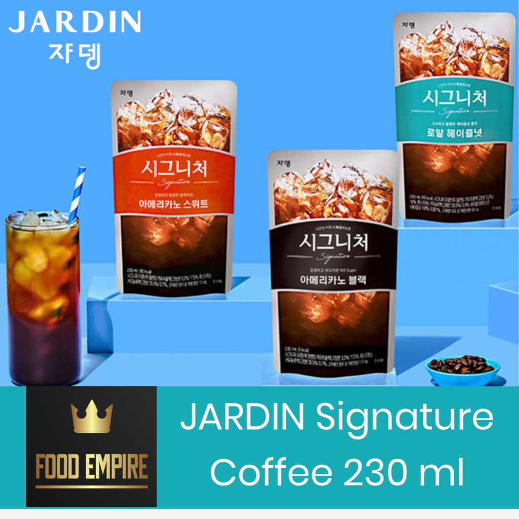 Jual JARDIN Signature Americano Coffee 230 ml | Kopi Pouch Instant ...