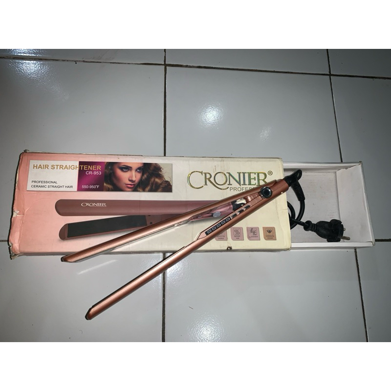 Jual Catokan Cronier Flat hair Styling (Preloved) | Shopee Indonesia