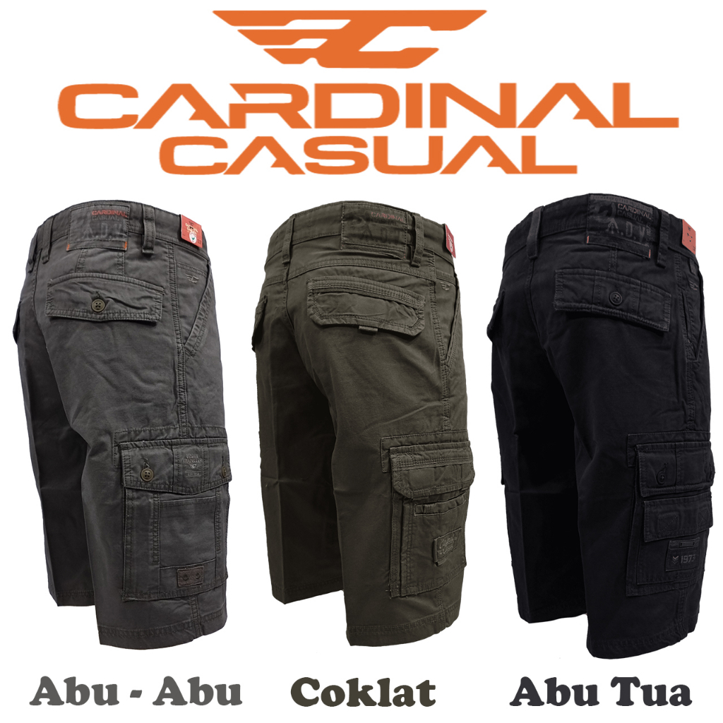 Jual Celana Cardinal Cargo Pendek 3/4 size 28 - 38 | Shopee Indonesia