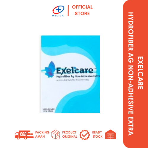 Jual Exelcare Hydrofiber AG Non-Adhesive Extra sama dengan Aquacel AG ...
