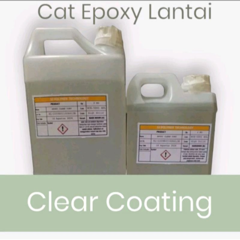 Jual Cat lantai epoxy bening | Shopee Indonesia