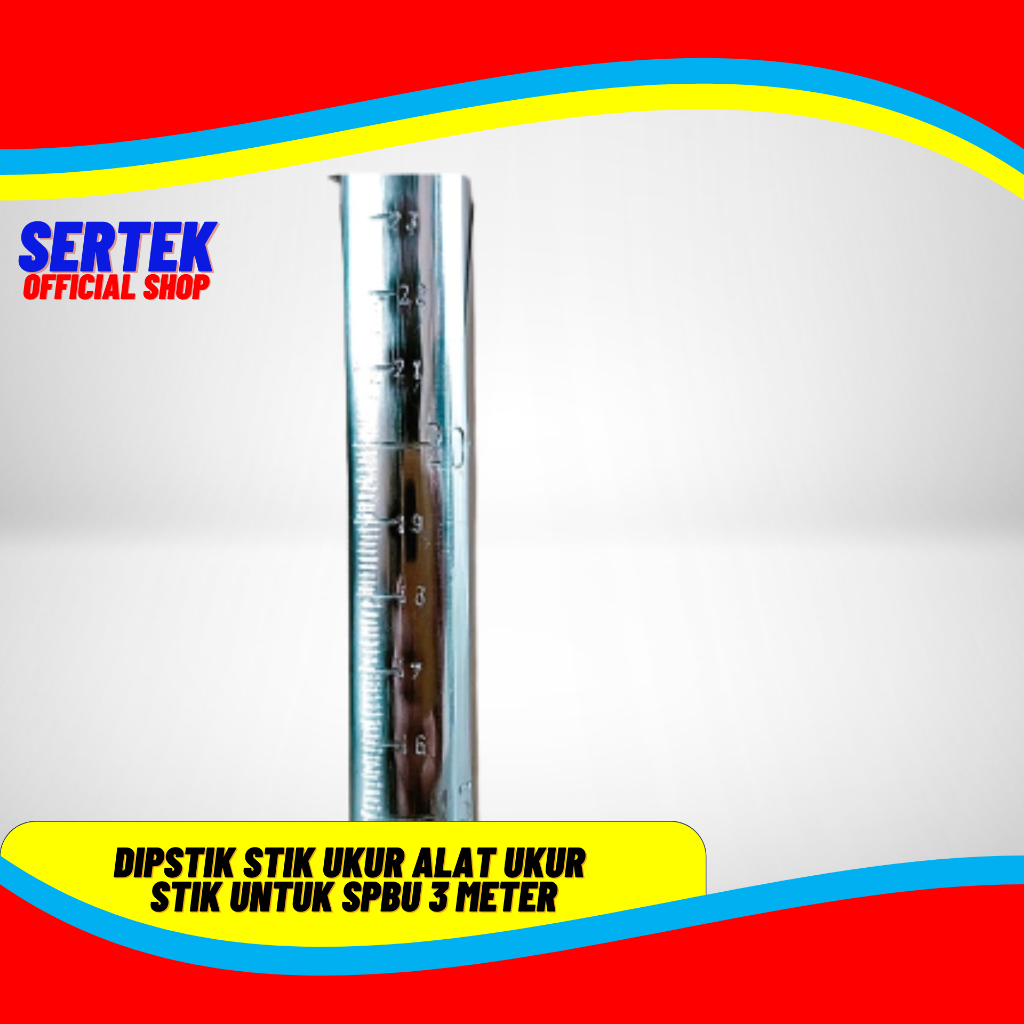 Jual DIPSTIK STIK ALAT UKUR STIK UNTUK SPBU 3 METER | Shopee Indonesia