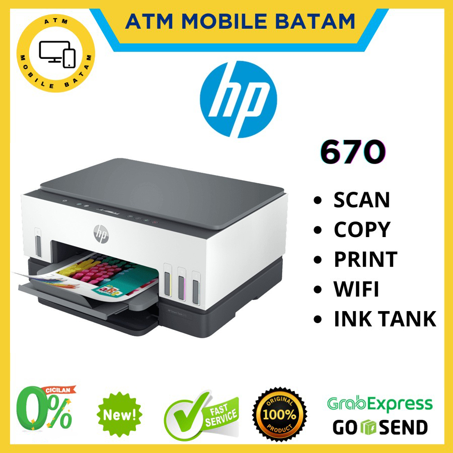 Jual Printer HP SmartTank 670 Smart Tank 670 - PSC Wifi Auto Duplex ...