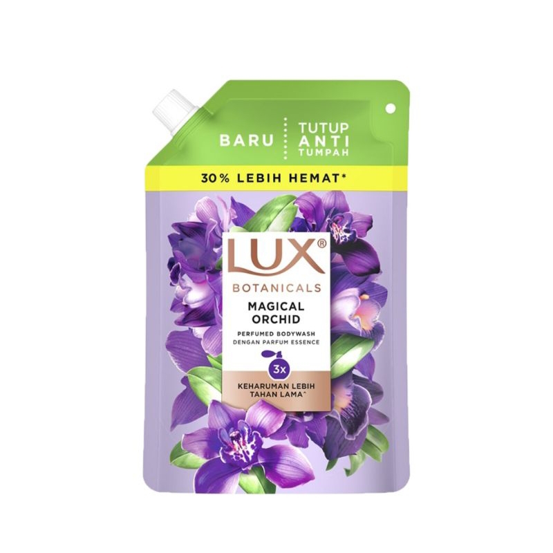 Jual Sabun Cair Lux / Sabun Mandi Cair Lux Botanical Kemasan Pouch 450 ml Refil | Shopee Indonesia