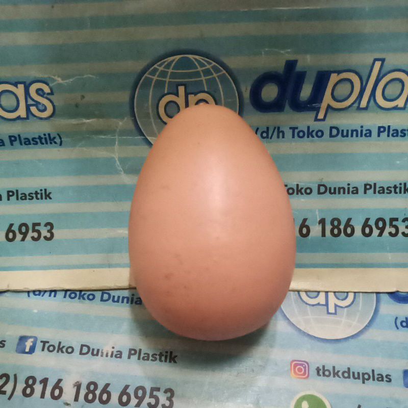 Jual Telur Mainan Polos Telor Ayam Plastik Hias Paskah | Shopee Indonesia