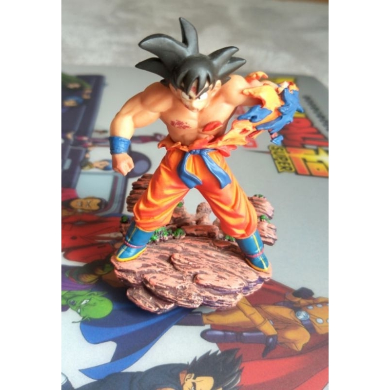 Jual dragon ball figure megahouse neo capsule goku battle damage ...