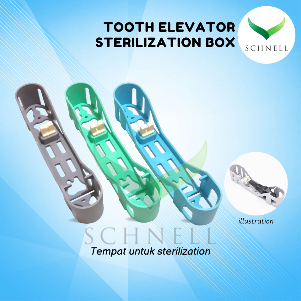Jual Instrument Tray /Dental Tooth Elevator Sterilization Box Holder ...