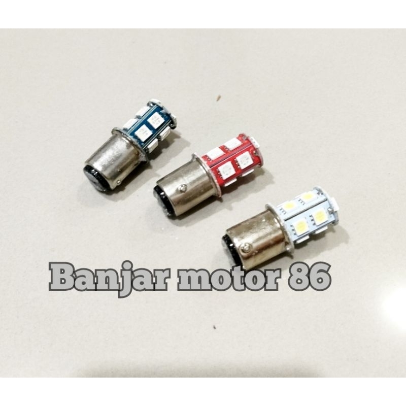 Jual Lampu Rem LED - Lampu Stop Rem Belakang Variasi Sepeda Motor Kedip ...