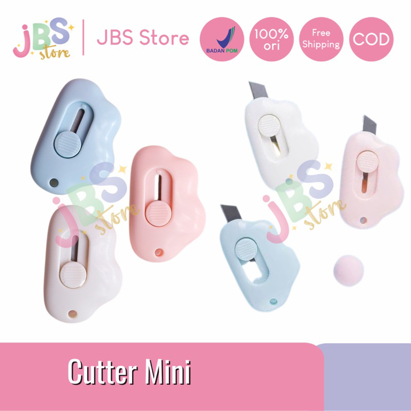 Jual (JBS STORE) Cutter mini viral bentuk lucu | Shopee Indonesia