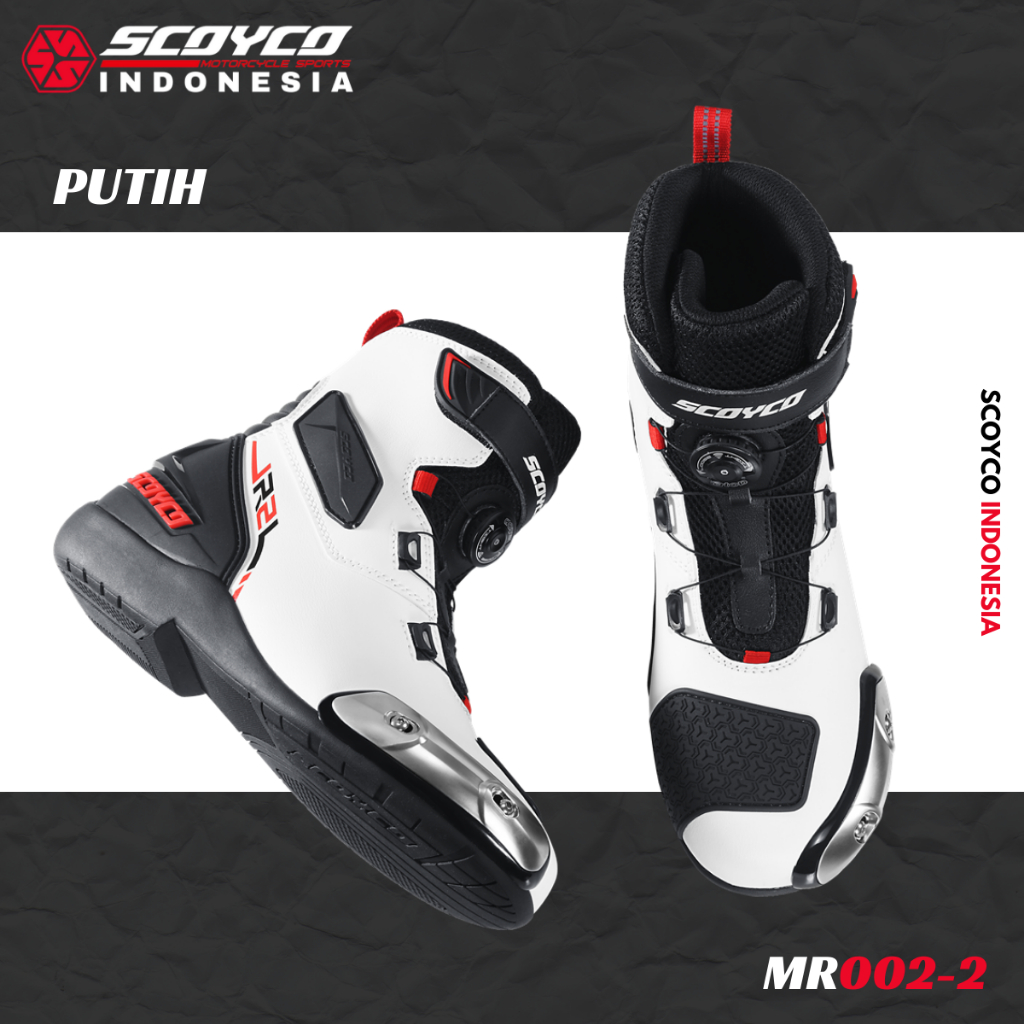 Jual Sepatu Boot Motor Sunmori Touring Adventure Bahan Kulit ...