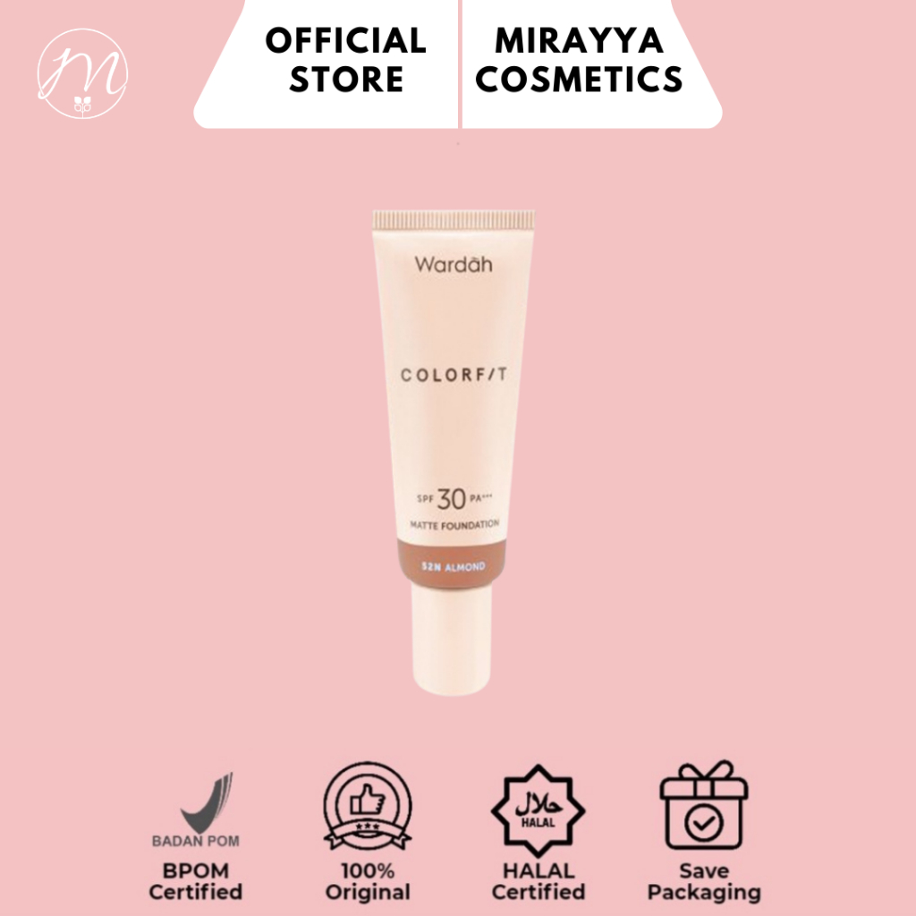 Jual Wardah Colorfit Matte Foundation - Liquid Foundation SPF 30PA ...