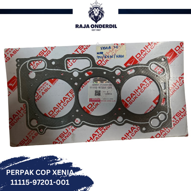 Jual PACKING GASKET CYLINDER HEAD PACKING DEKSEL ONLY DAIHATSU XENIA 1. ...