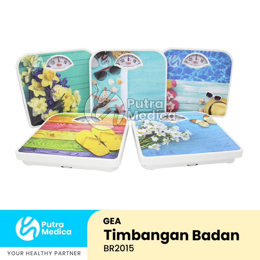 Jual Gea Timbangan Badan BR2015 [Acak] / Timbangan Injak Manual / Alat ...