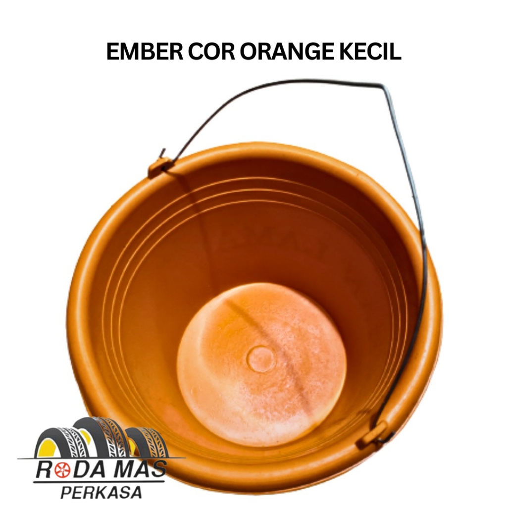 Jual Ember Plastik MERAH | Ember Cor Anti Pecah | Ember Bangunan Kecil ...