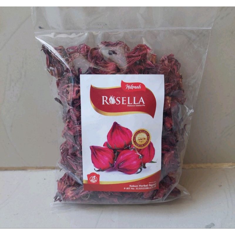 Jual TEH BUNGA ROSELLA HIKMAH / ROSELLA MERAH / TUBRUK/ REBUS | Shopee ...