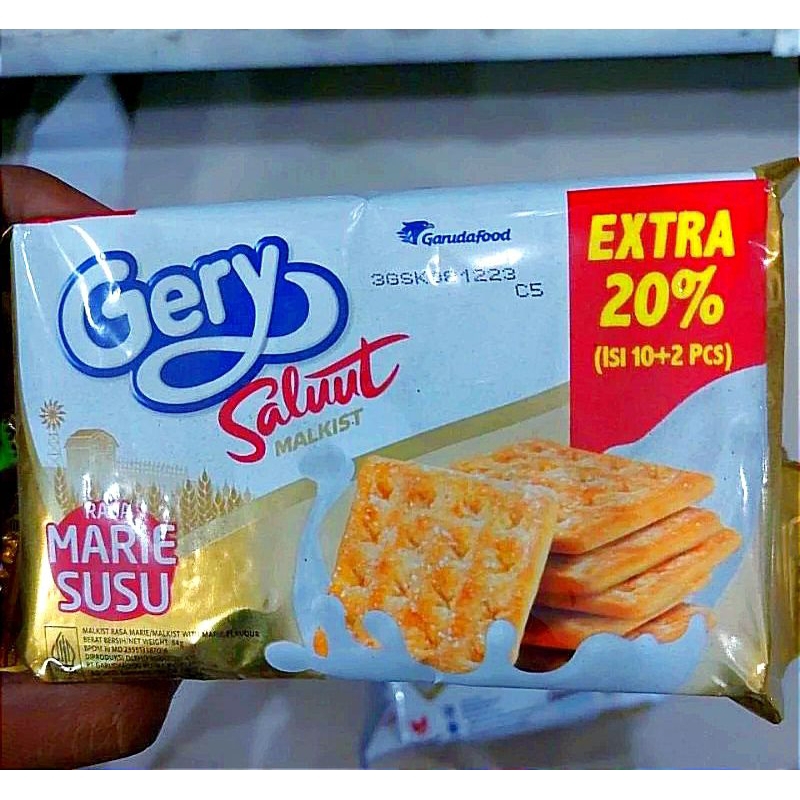 Jual Gery Saluut Malkist kemasan Pack 100gr_Garuda Food | Shopee Indonesia