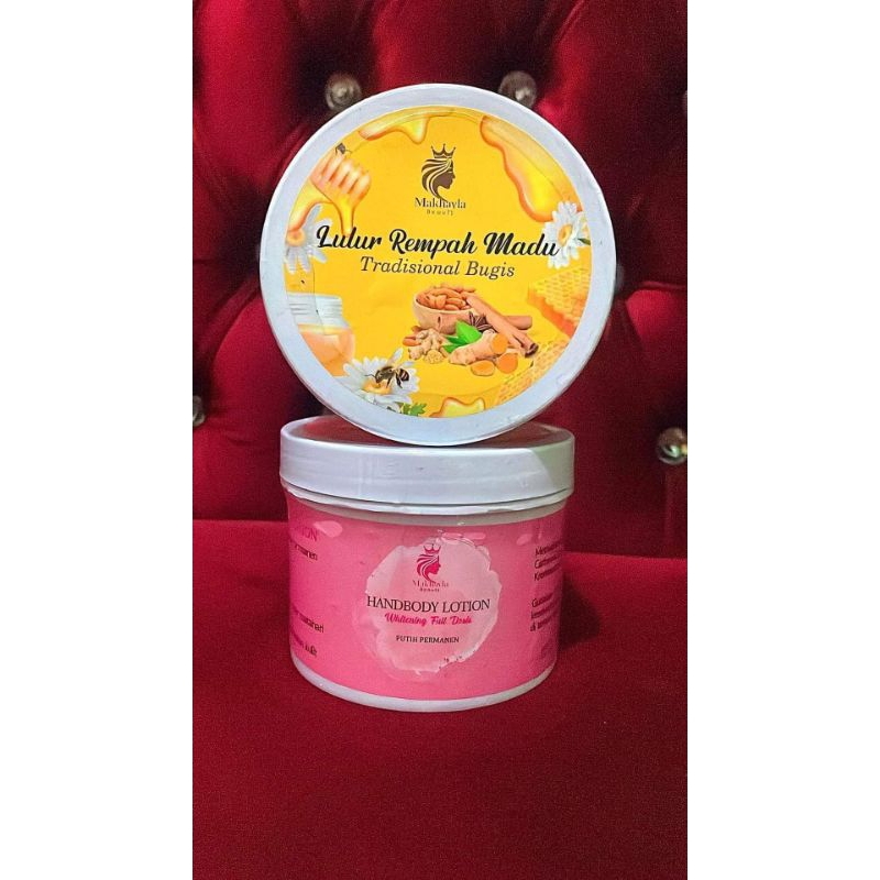 Jual Paket Lulur rempah + hb whitening full dosis | Shopee Indonesia