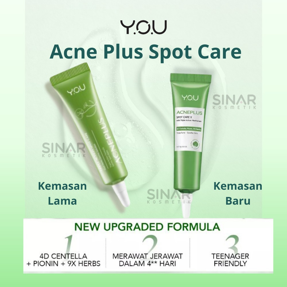Jual Y.O.U Acne Plus Series X YOU Skincare Jerawat YOU Serum - Spot ...